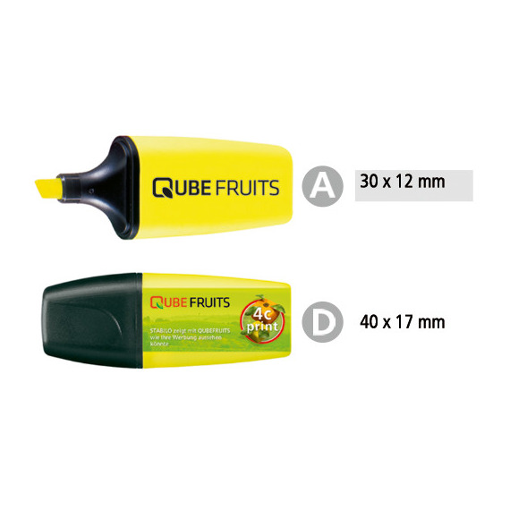 Mini Stabilo Boss personnalisable set de 4 Europe