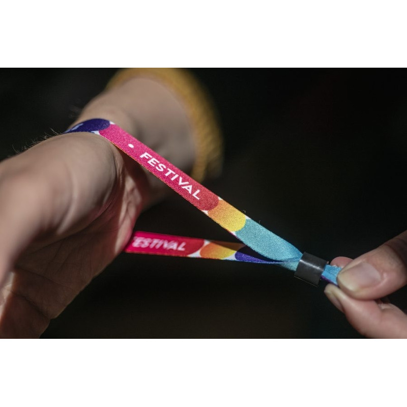 Bracelets tissus inviolables publicitaires express