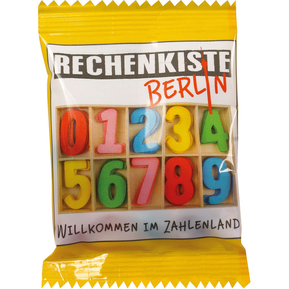 Bonbon publicitaire personnalisé Dragibus Haribo VEGGIE