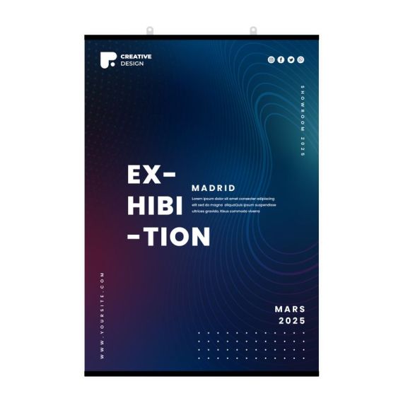 Poster personnalisé sur mesure.