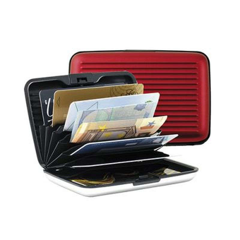 Etui cartes de crédit personnalisable aluminium anodisé