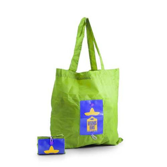 Sac publicitaire shopping pliable polyester