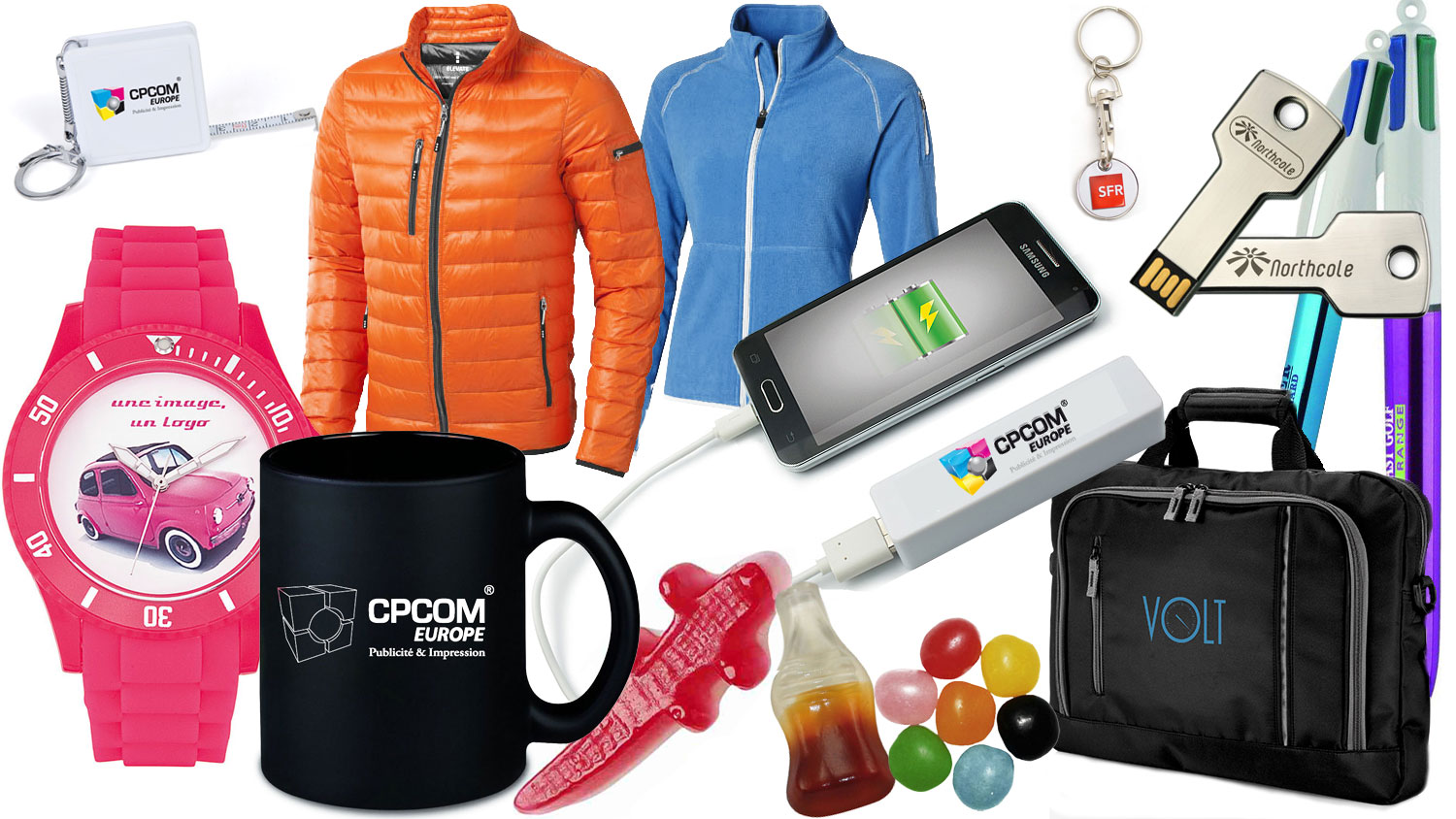 Objets publicitaires et cadeaux d'affaires pour une campagne ...